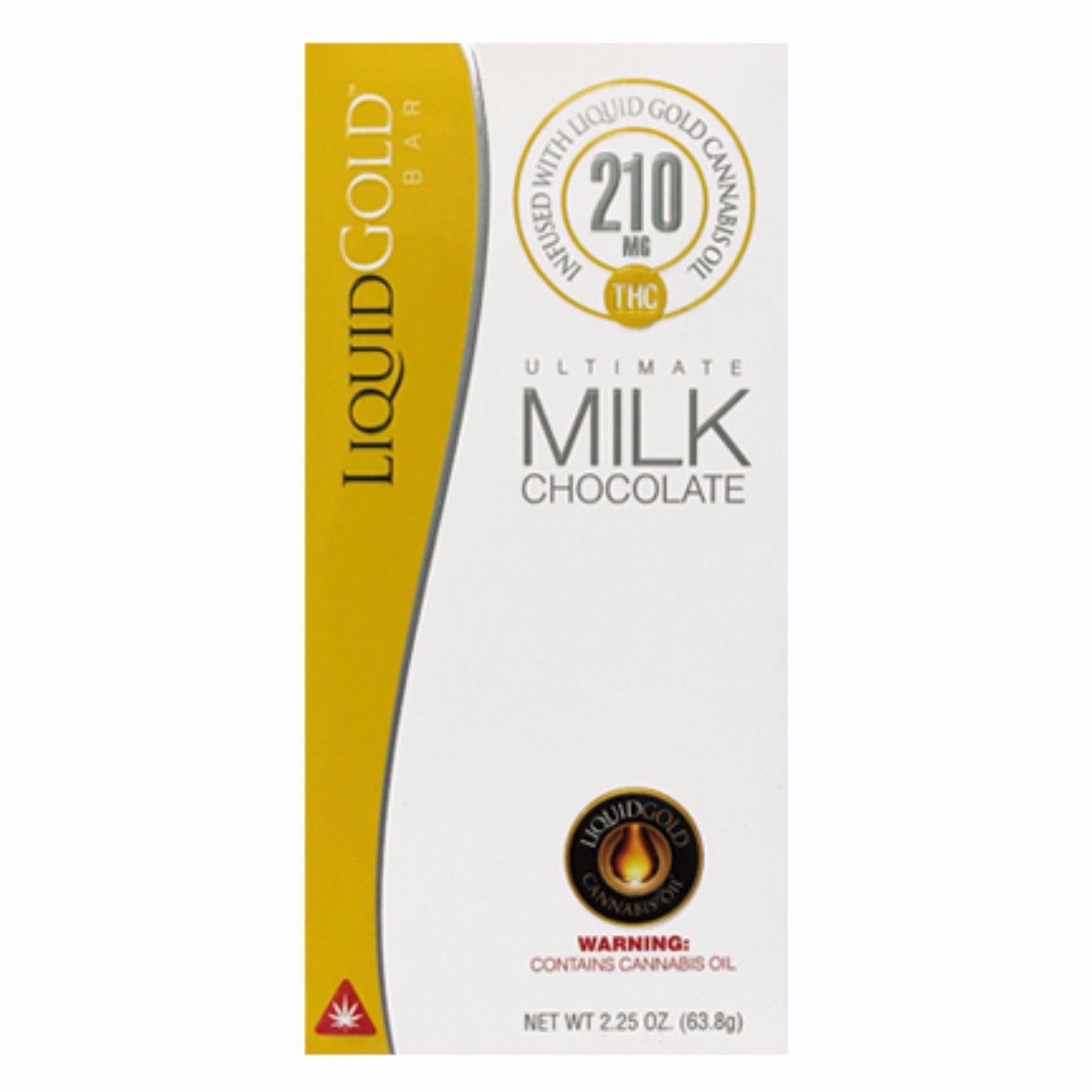 Liquid Gold Milk Chocolate bar - Mr. Nugget